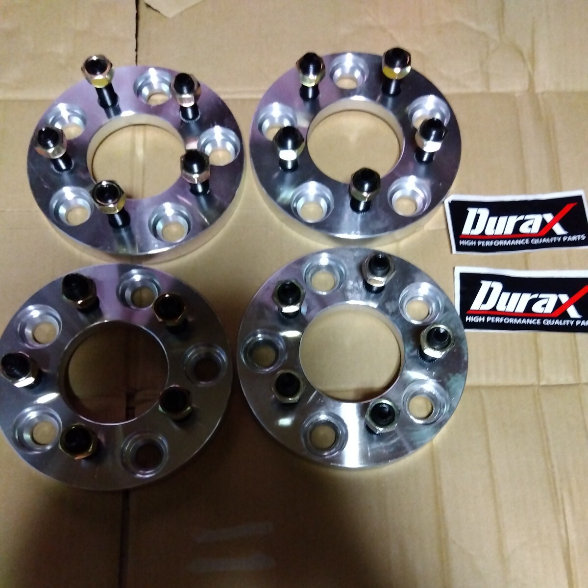 Yahoo!オークション - DURAX 5穴 114.3→100 1.25 15mm 4枚 PCD 変換 ...