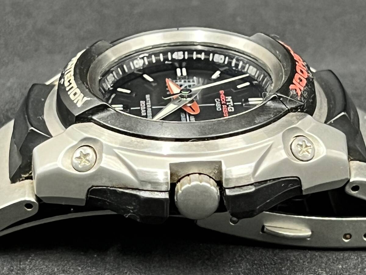 0010-0643 1円出品 時計 腕時計 CASIO カシオ G-SHOCK Gショック MT-G SHOCK RESIST MTG-110 クォーツ 不動品 稼動未確認(MT-G)｜売買さ ...