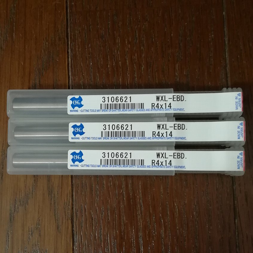 Yahoo!オークション - OSG 超硬ボールエンドミル WXL-EBD R4 3本 新品 ...