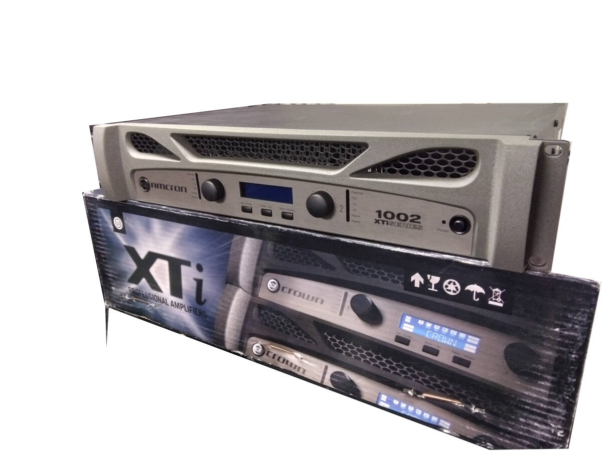 Yahoo!オークション - CROWN XTi 1002 ステレオ・パワーアンプ ②
