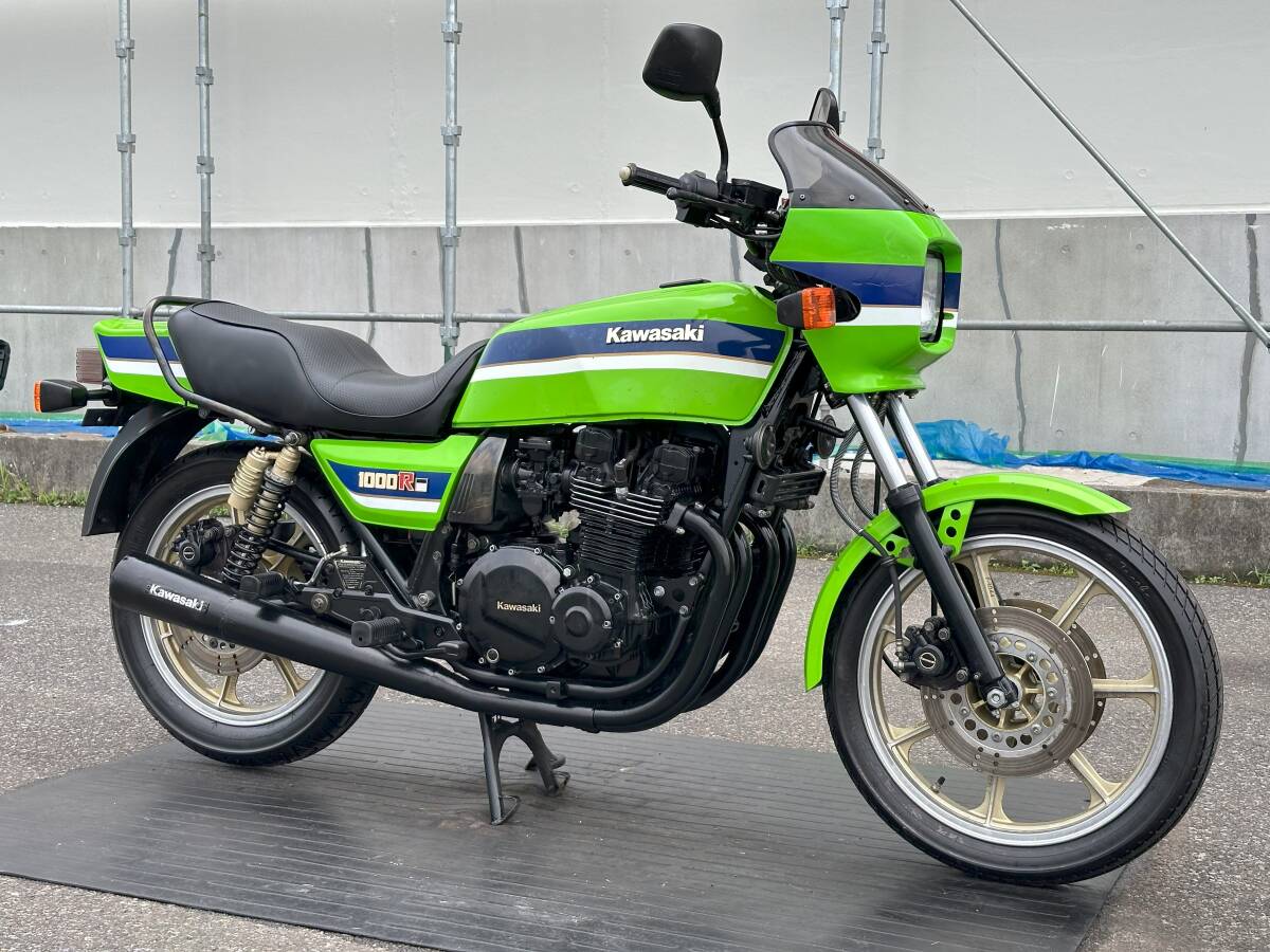 超極上 Z1000R 本物のローソンレプリカ 状態最高 KAWASAKI カワサキエンジン実働動画あり旧車絶版車 KZ1000R Z1000J Z1 Z2 MK2(751cc以上)｜売買された ...