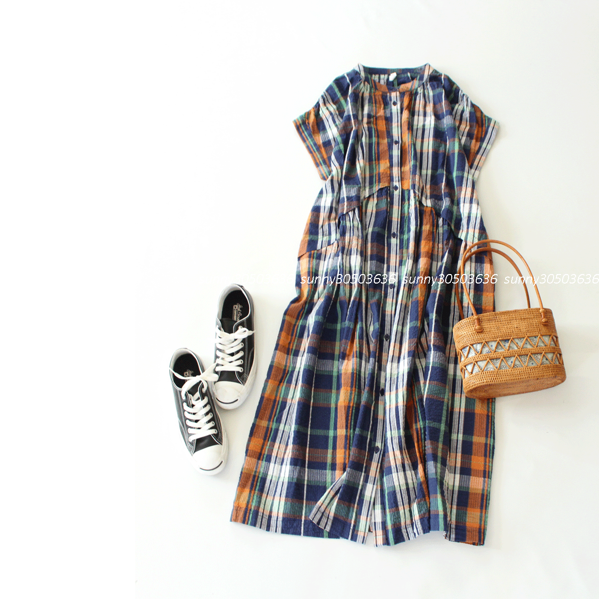 Yahoo!オークション - LUPILIENルピリアン チェックバンドカラーゆった...