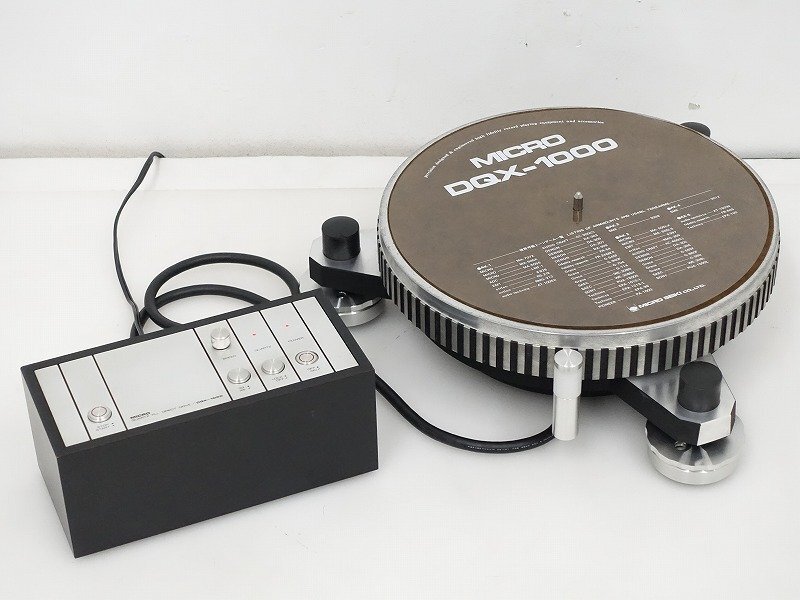 Yahoo!オークション - MICRO DQX-1000 ターンテーブル マイクロ 02578...