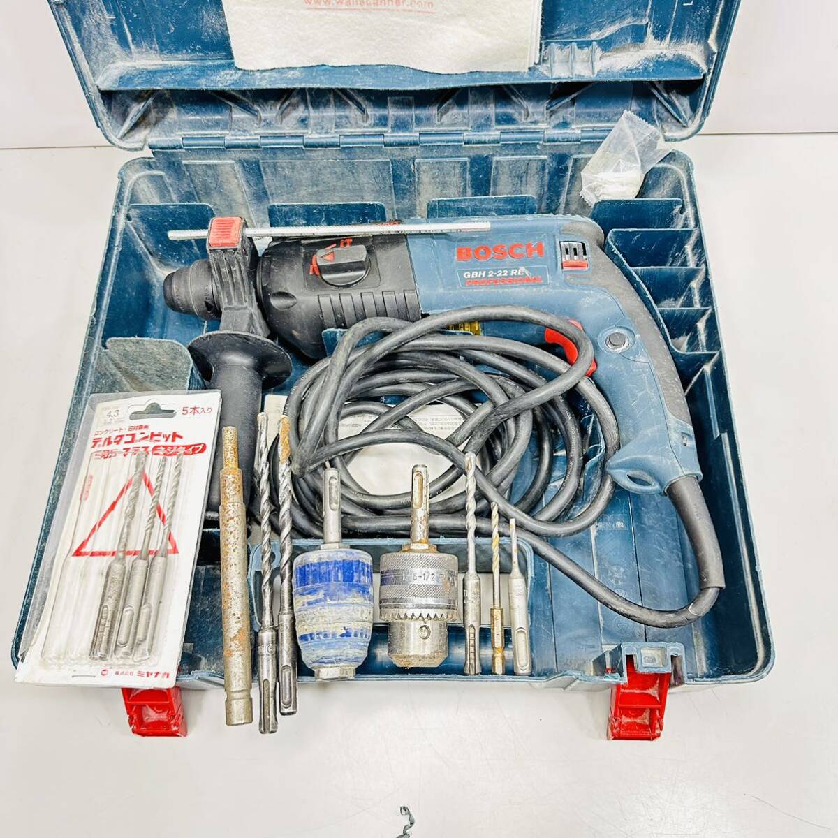 Yahoo!オークション - 【240621-73】BOSCH GBH 2-22 RE 100V ボッシュ ...