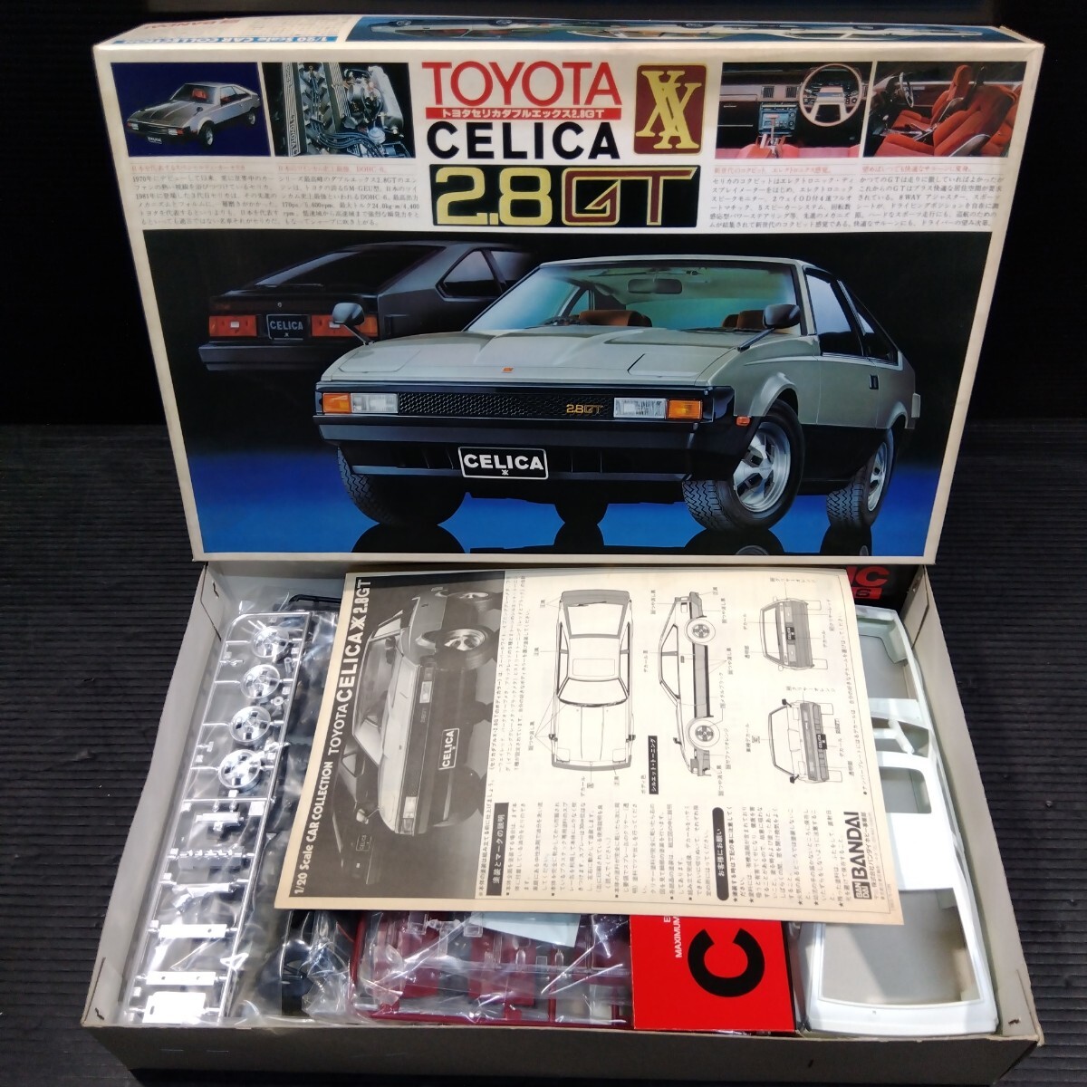 Yahoo!オークション - 箱付 未組立 プラモデル バンダイ 1/20 カーコレ...