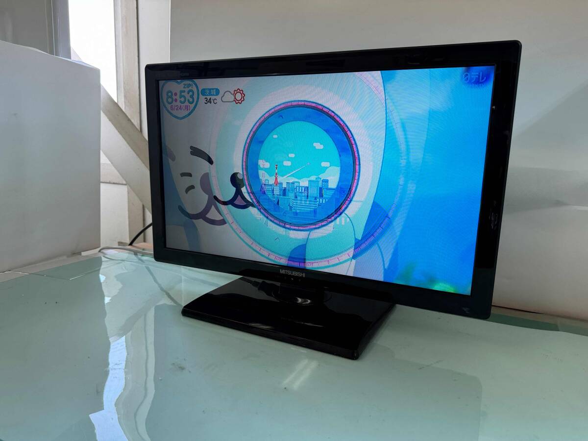 Yahoo!オークション - No348 三菱 REAL 24V型 液晶テレビ 2014年...