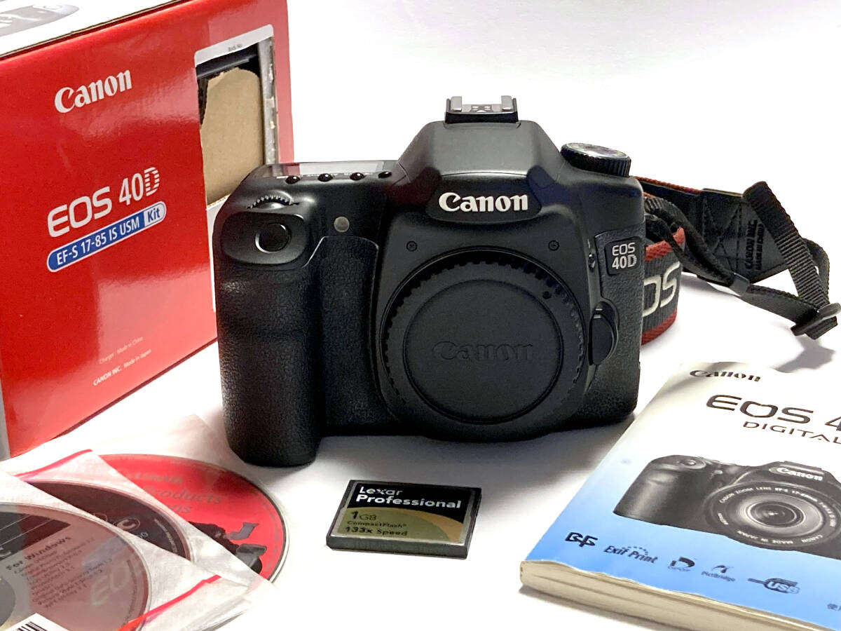 Yahoo!オークション - ジャンク CANON キヤノン EOS 40D ボディのみ 撮...