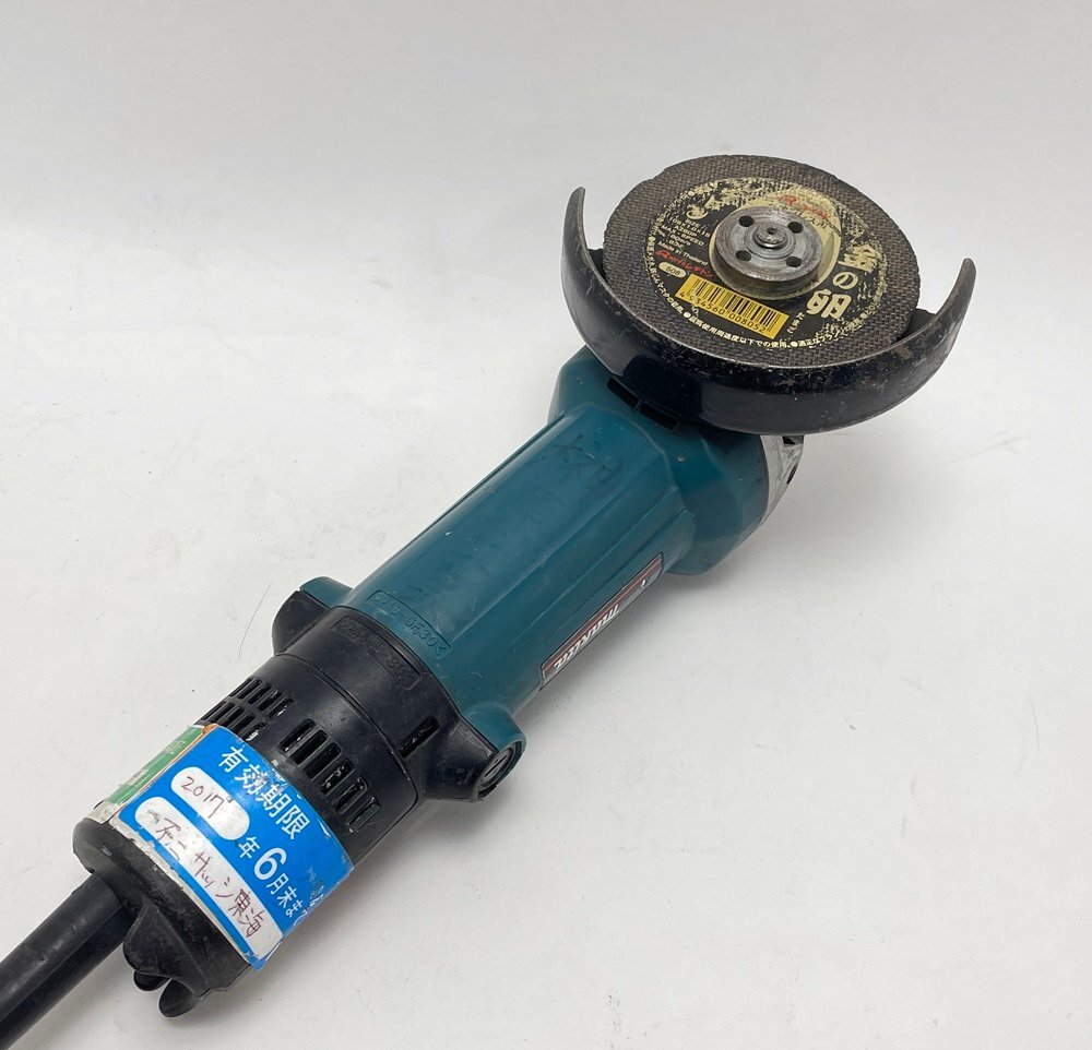 Yahoo!オークション - マキタ 100mm ディスクグラインダ 9533BLA 二重...