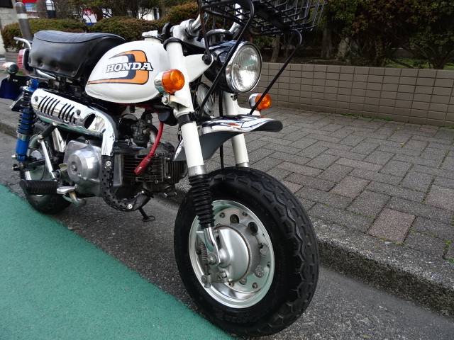 Yahoo!オークション - ホンダモンキーZ50J 4リッター各部整備済