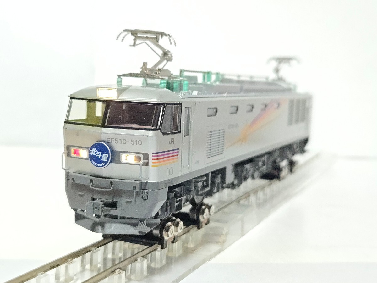 HO EF510 カシオペア色 KATO カトー 1-312 JR東日本 EF510形 500番台 北斗星 カシオペア 電気機関車 動力ライト み(機関車)｜売買されたオークション情報 ...
