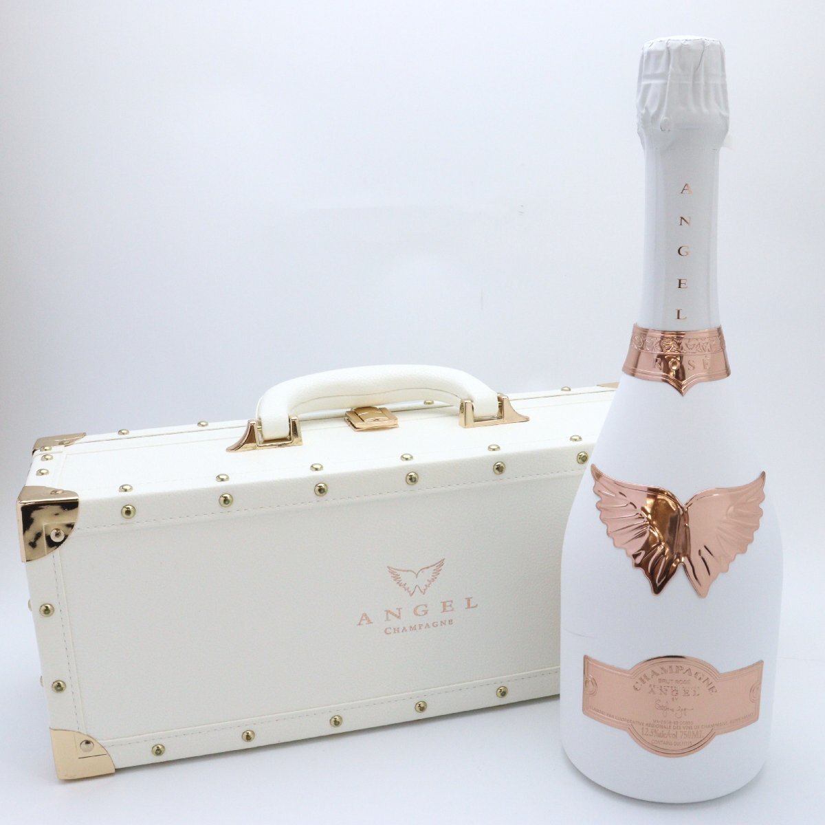 Yahoo!オークション - エンジェル ブリュット ロゼ ホワイト ケース付...