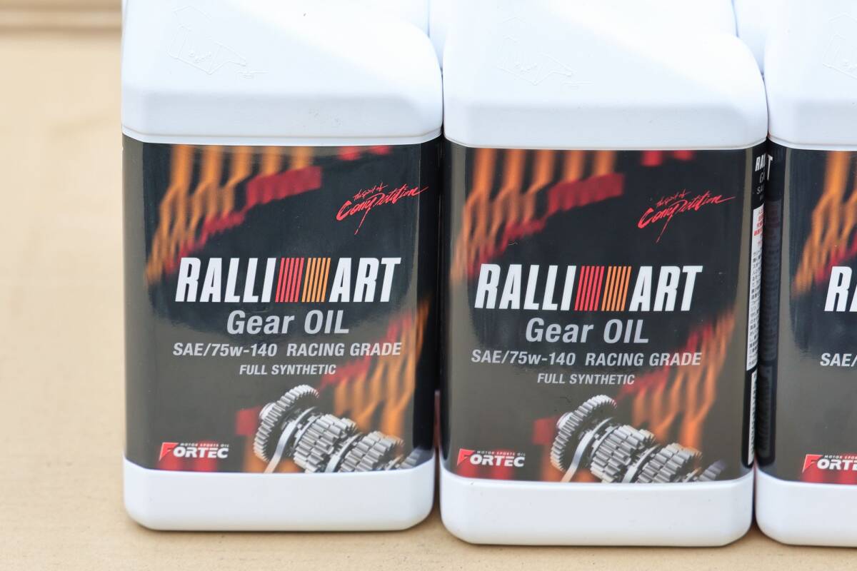 Yahoo!オークション - RALLIART ラリーアート ギアオイル 75W-140 GL5...