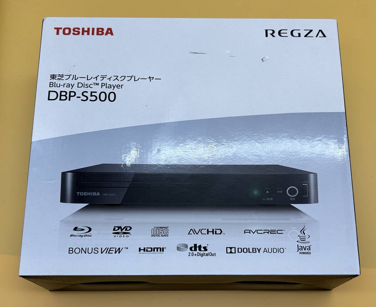 Yahoo!オークション - TOSHIBA REGZAブルーレイ DBP-S500 未開封品 箱...