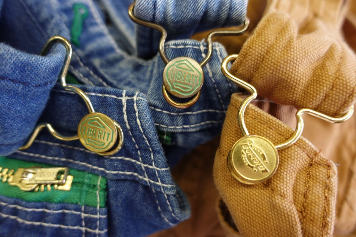 Yahoo!オークション - PT-OA1 デニムオーバーオール LIBERTY ディッキ...