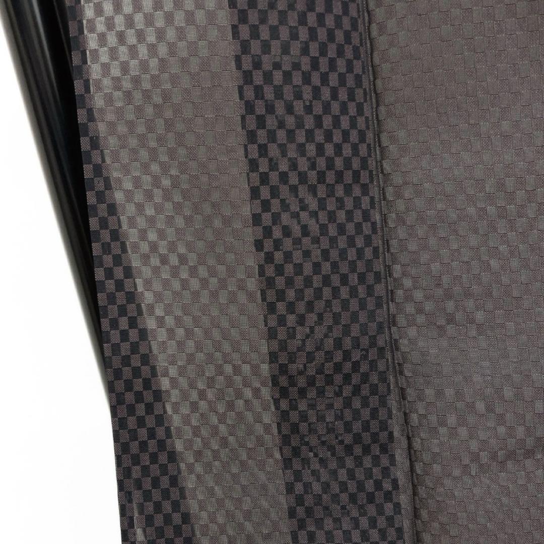 小紋夏用 紗 市松模様 パープル 紫 お洒落 着物 064w d|Yahoo 小紋夏用 紗 市松模様 パープル 紫 お洒落 着物 064w d|Yahoo