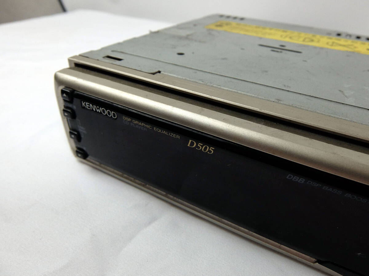 Yahoo!オークション - KENWOOD D505 DSPグラフィックイコライザー CDプ...