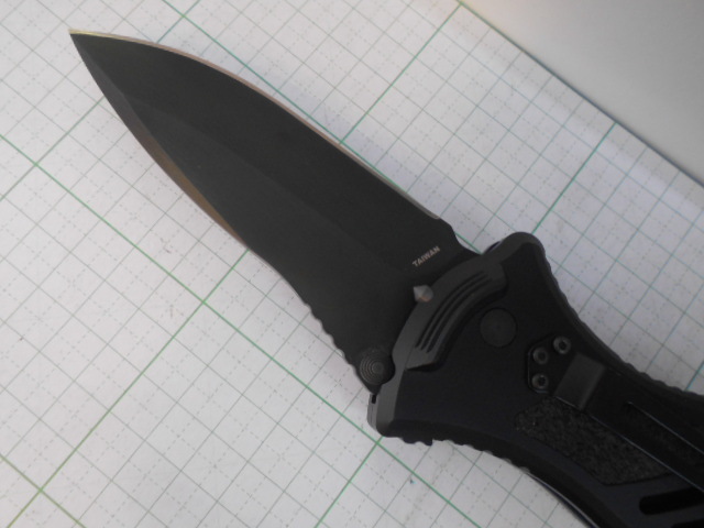 Yahoo!オークション - CQD マーク1ブラックホークナイフ 440Cブレード...