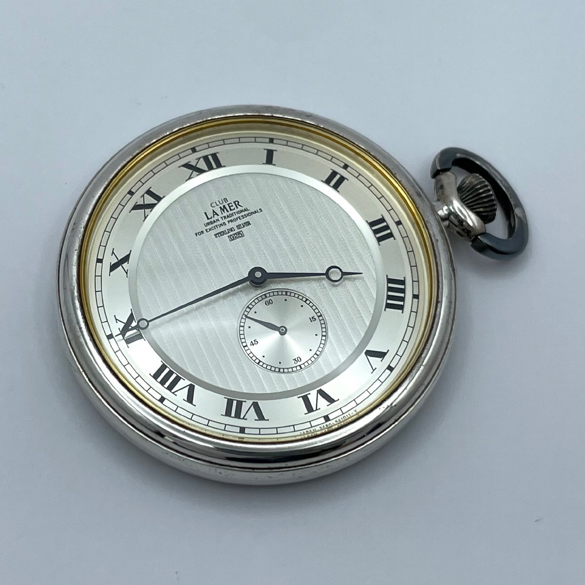 CITIZEN/シチズン/CLUB LA MER/クラブラメール/スモセコ/ローマン/ラウンド/STERLING SILVER/925/クォーツ/懐中時計/ジャンク/T123(シチズン)｜売買 ...