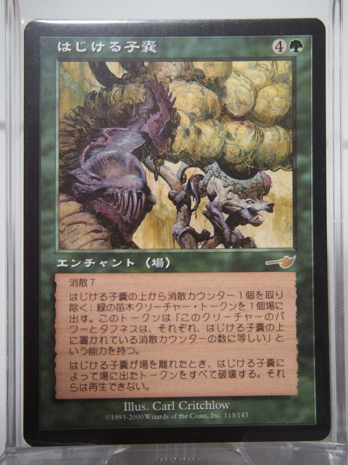 Yahoo!オークション - 3623/はじける子嚢/Saproling Burst/ネメシス【...