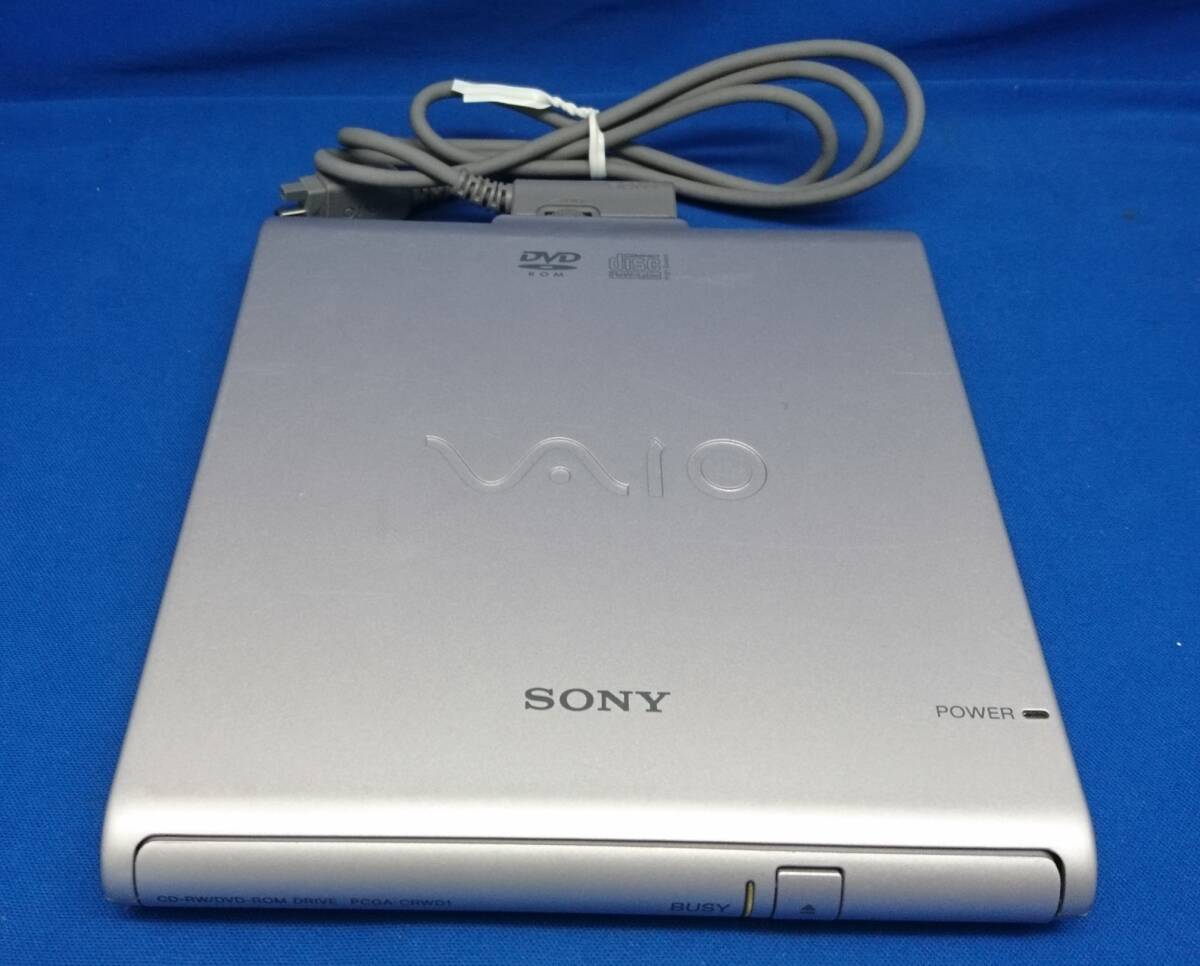 Yahoo!オークション - SONY(ソニー) VAIO用 外付けポータブルDVDコンボ...