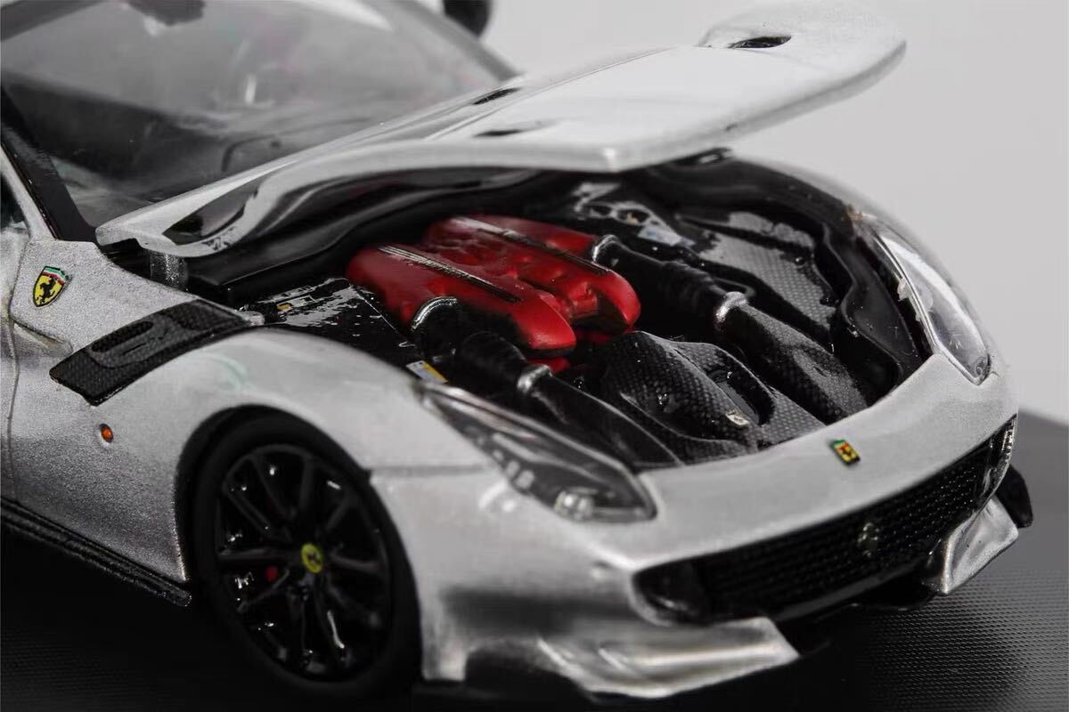 1/64 little toy フェラーリ F12 TDF ボンネット開閉可能 シルバー(乗用車)｜売買されたオークション情報、yahooの商品情報をアーカイブ公開 - オークファン ...