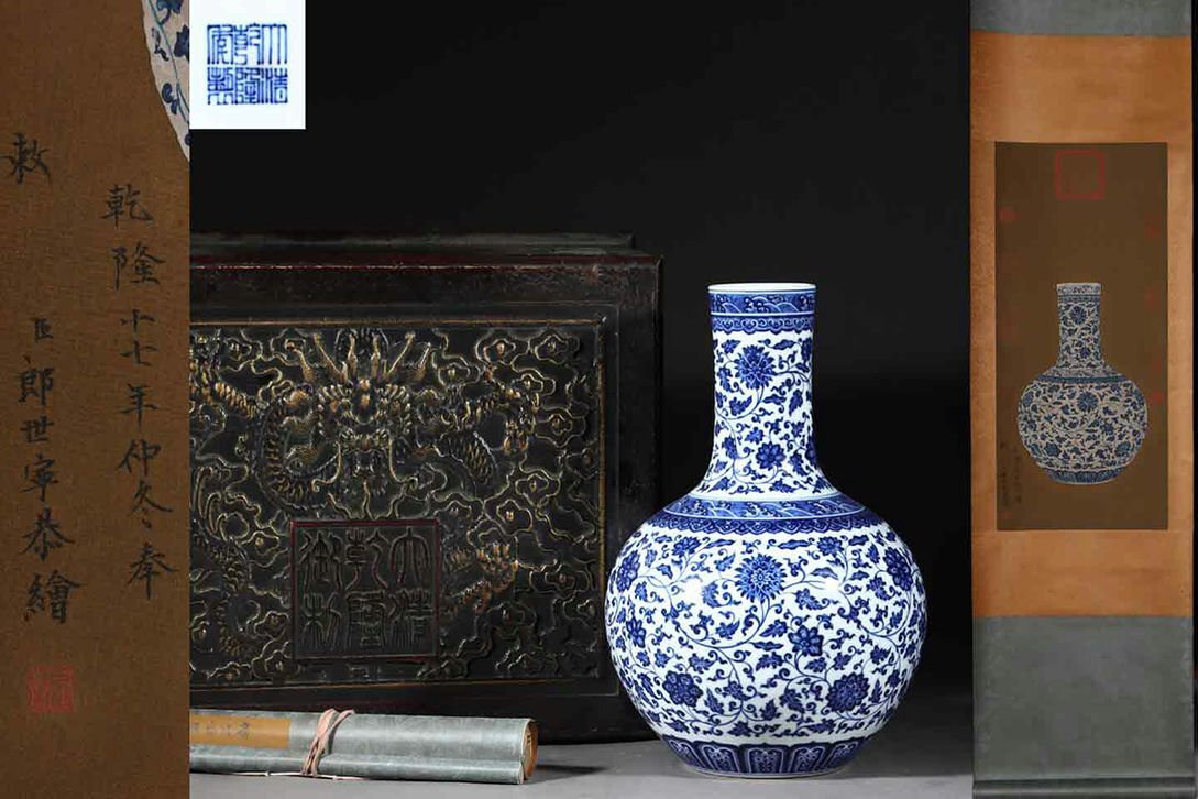 Yahoo!オークション - 渡鶴羽 P429『中国古画・郎世寧 書画立軸 肉筆...