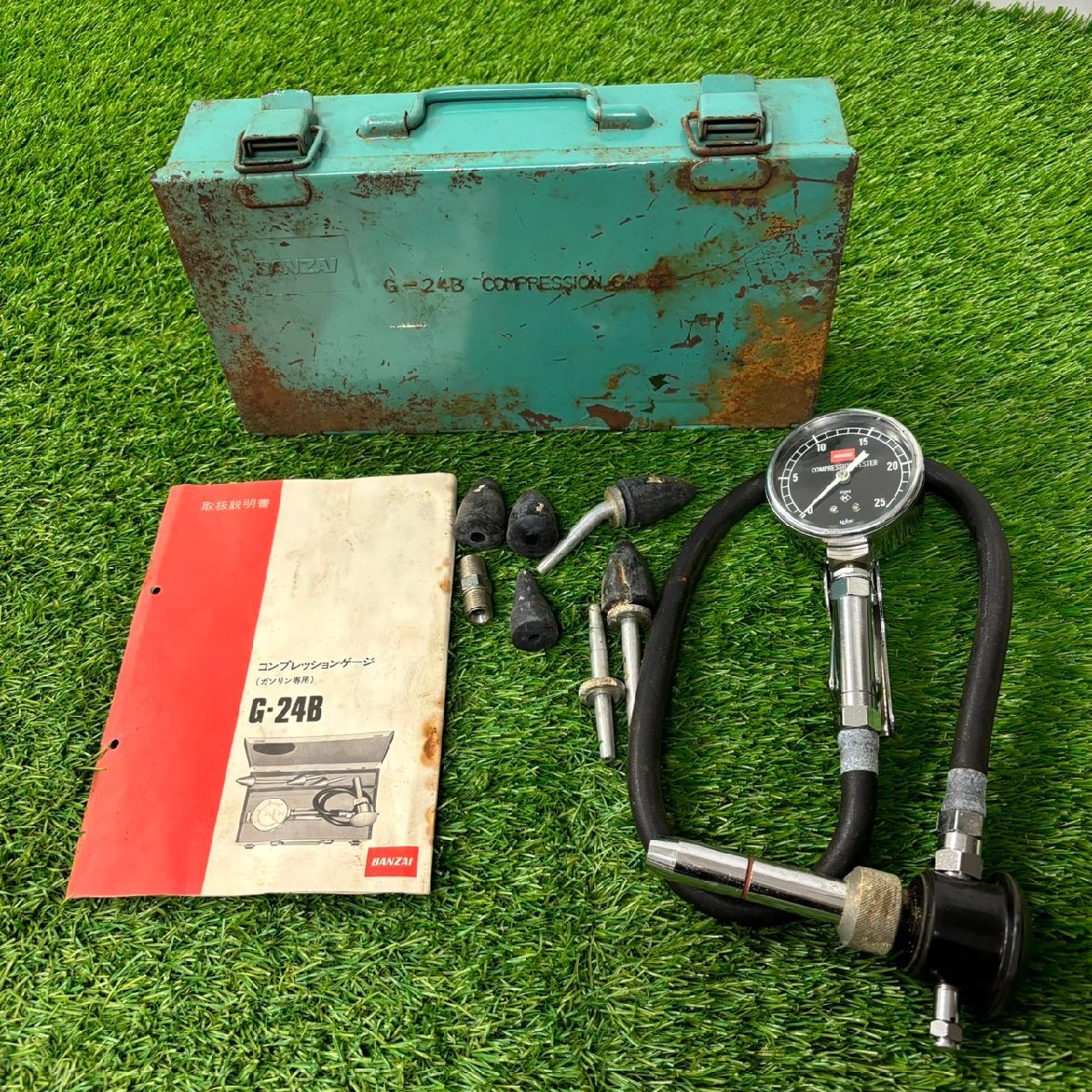 Yahoo!オークション - 【現状品】『7-139』BANZAI コンプレッションゲ...