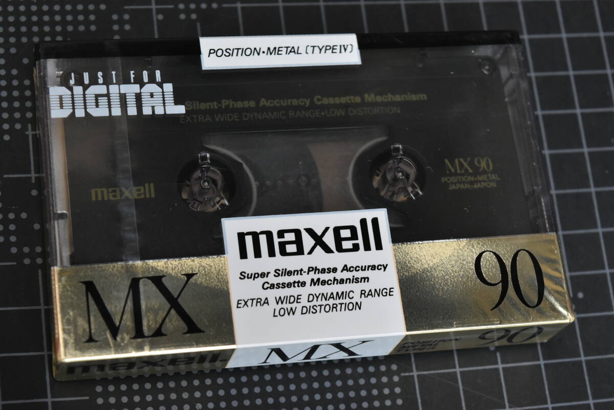 Yahoo!オークション - カセットテープ【 maxell ” MX90 (D) (メタル...