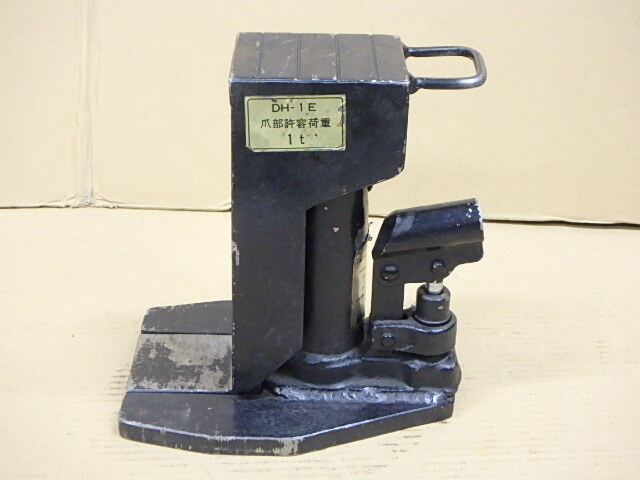 Yahoo!オークション - 【K103】 ダイキ 爪つきジャッキ 1t レバー回転...