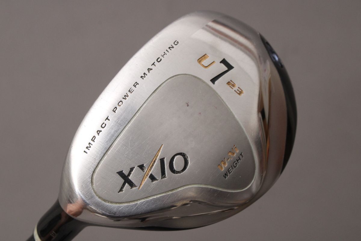 ゼクシオ レフティ ユーティリティ U7/23 DUNLOP XXIO 2010 IMPACT POWER MATCHING R MP400 シャフト 左 ゴルフ ＃140 G604 ...