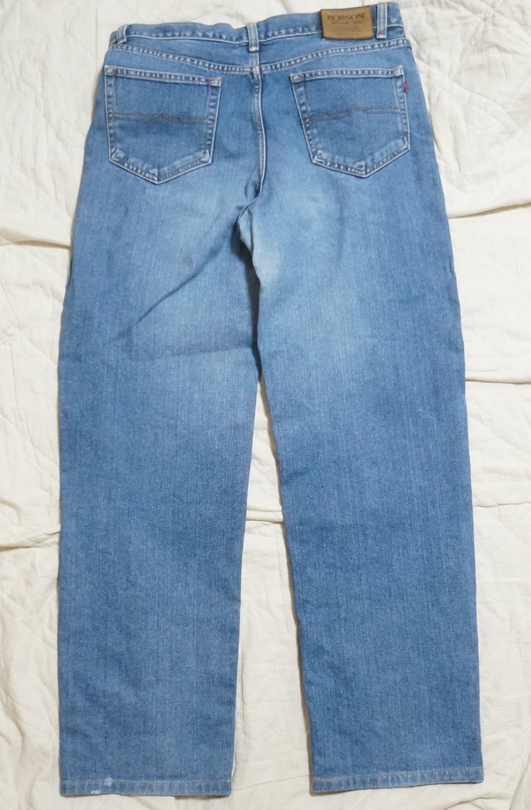 Yahoo!オークション - 日本製 BOBSON LH-901 LEFT HAND TWILL W34 ボブ...