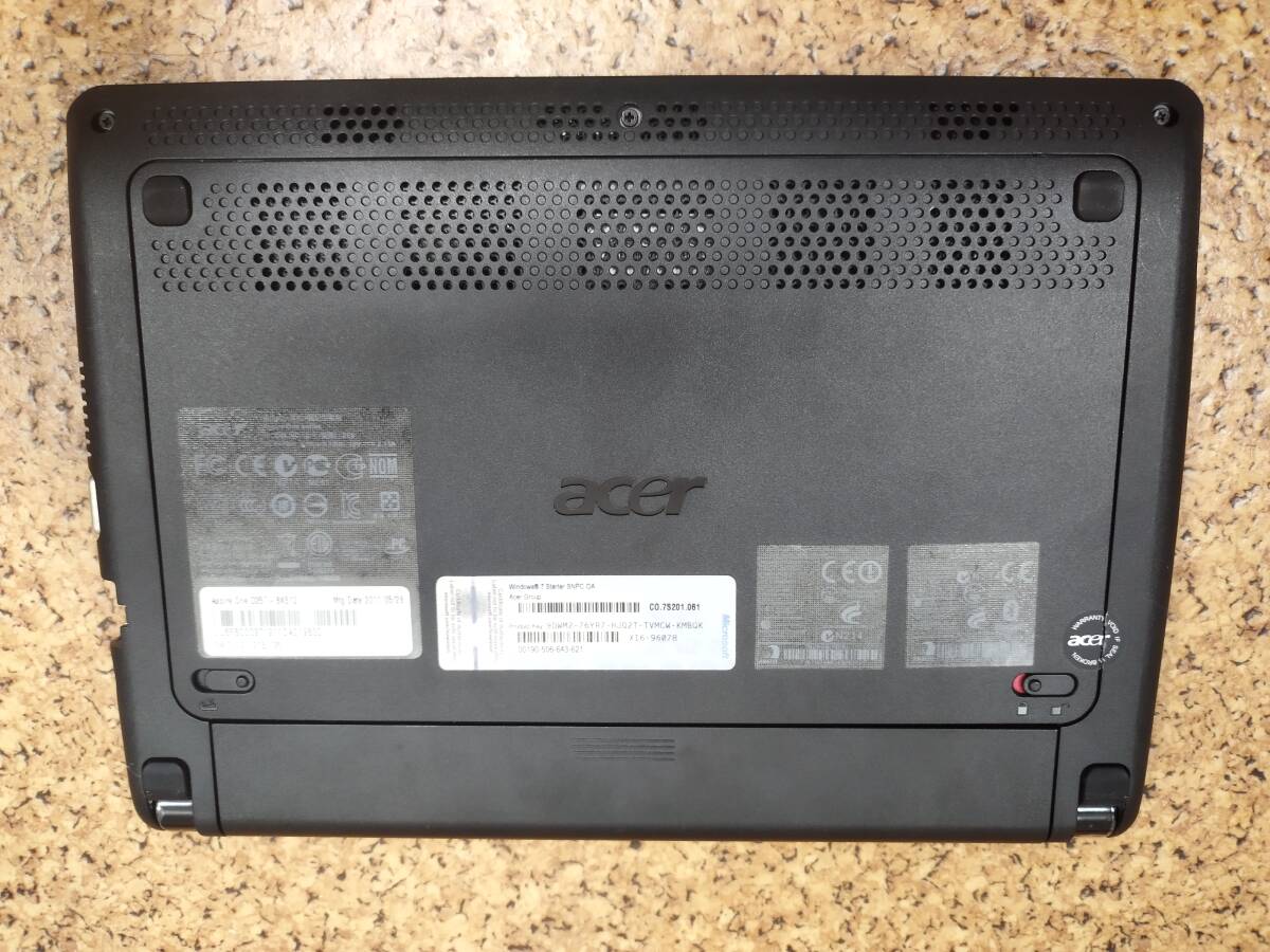 Yahoo!オークション - acer ASPIRE ONE D257-BK512 LINUX lubuntu