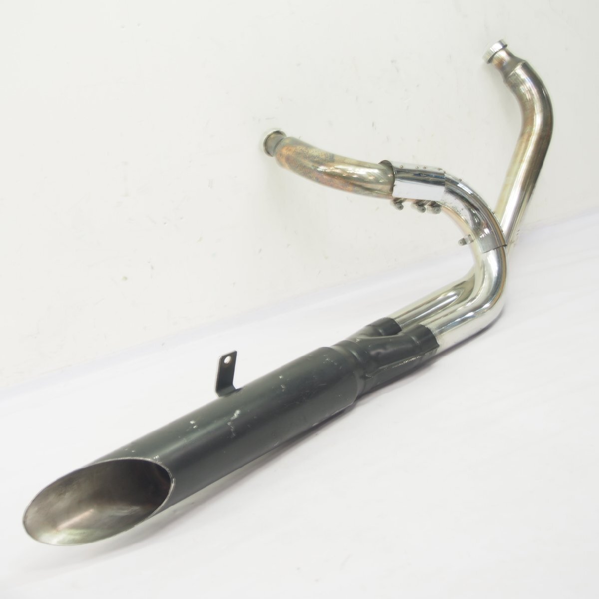 Yahoo!オークション - シャドウ400 NC34 2in1 マフラー スラッシュカッ...