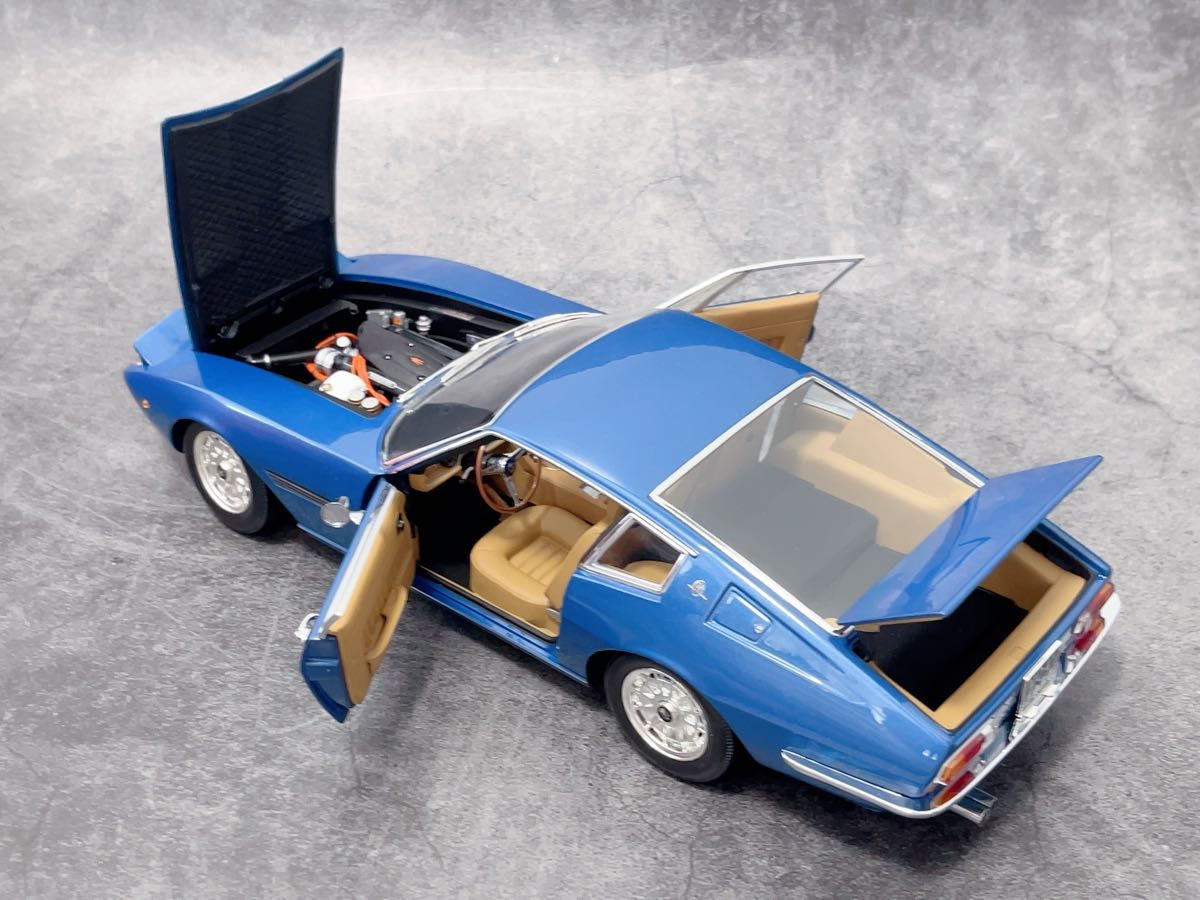 1/18 PMA マセラティ ギブリ クーペ 1969 ブルー 100 Maserati 1/18 PMA マセラティ ギブリ クーペ 1969 ブルー 100 Maserati