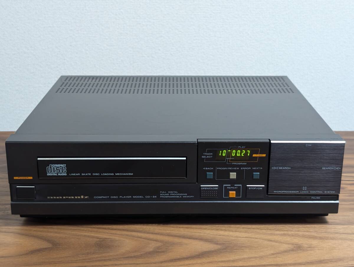 Yahoo!オークション - 【マランツ】marantz CD-34 Philips cdm1搭載 CD...