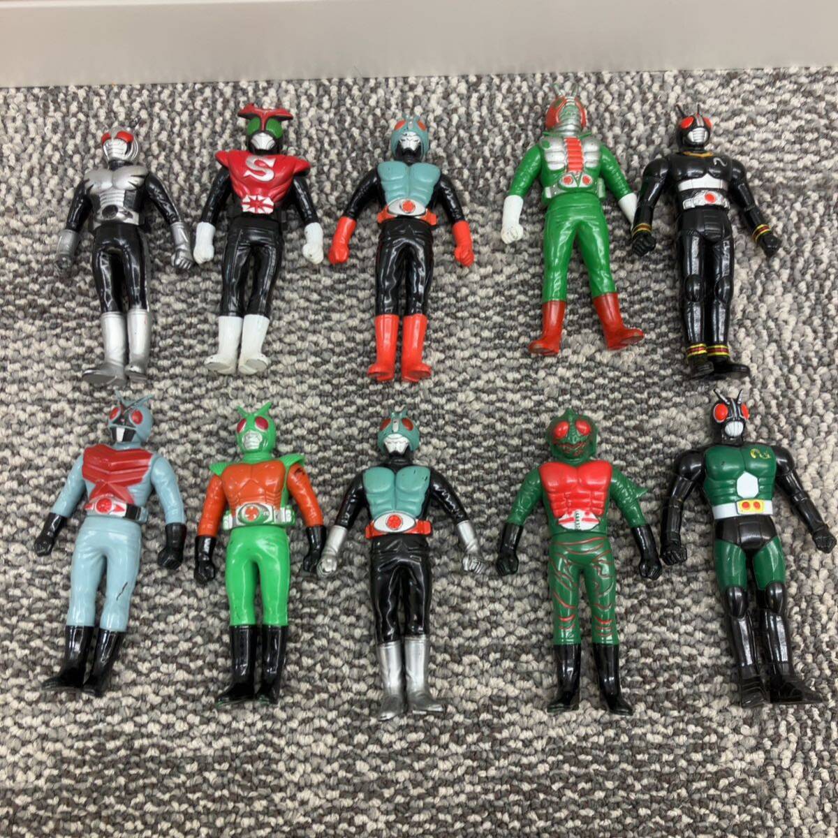 当時物 ソフビ10体まとめ 仮面ライダー バンダイ 1987 1988 1989 管4593B :: Yahoo!Auction｜DEJAPAN - Bid and Buy Japan ...