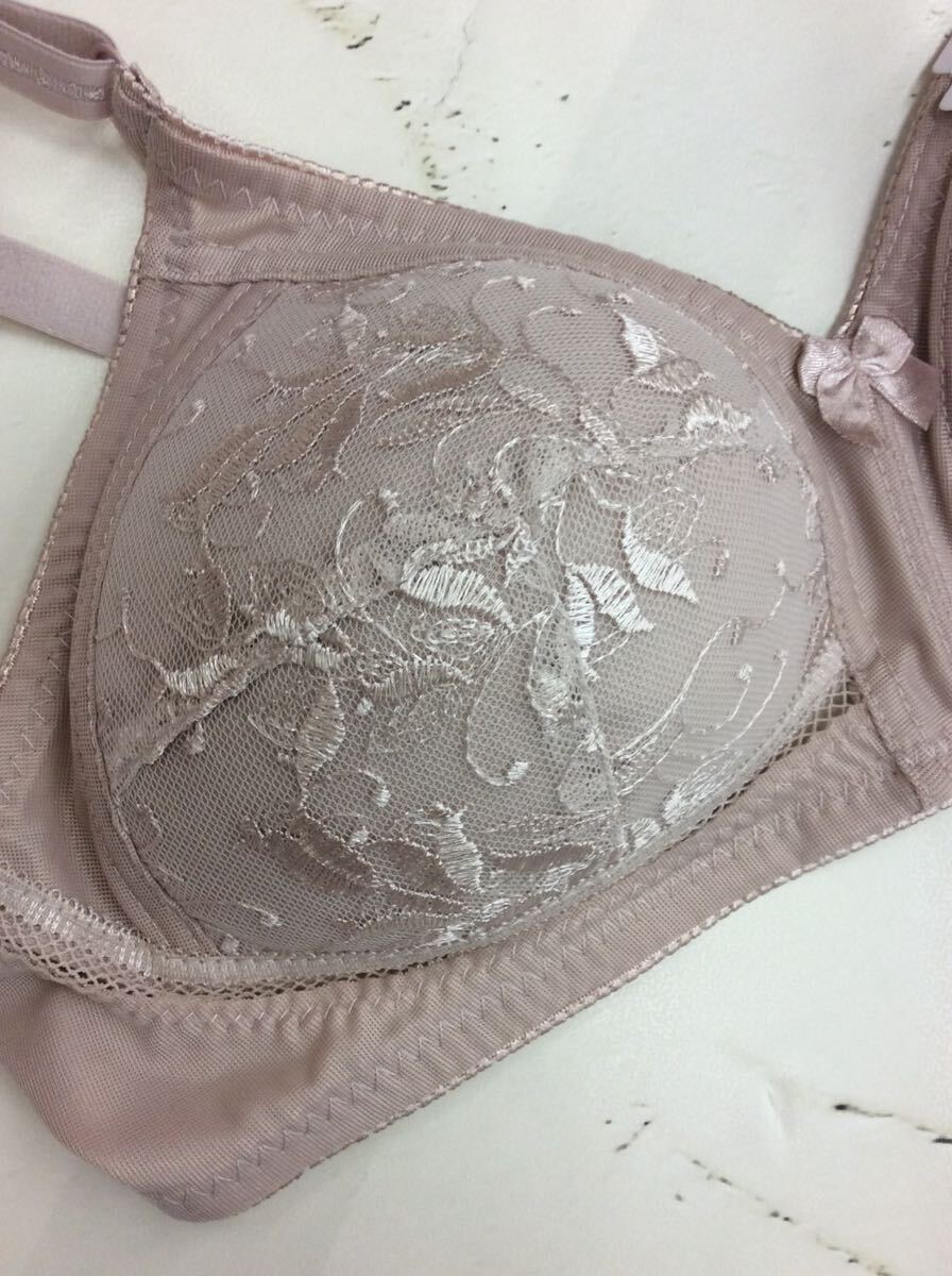 Yahoo!オークション - [H715] 【A90 ベージュ】アンダーメッシュブラ ...