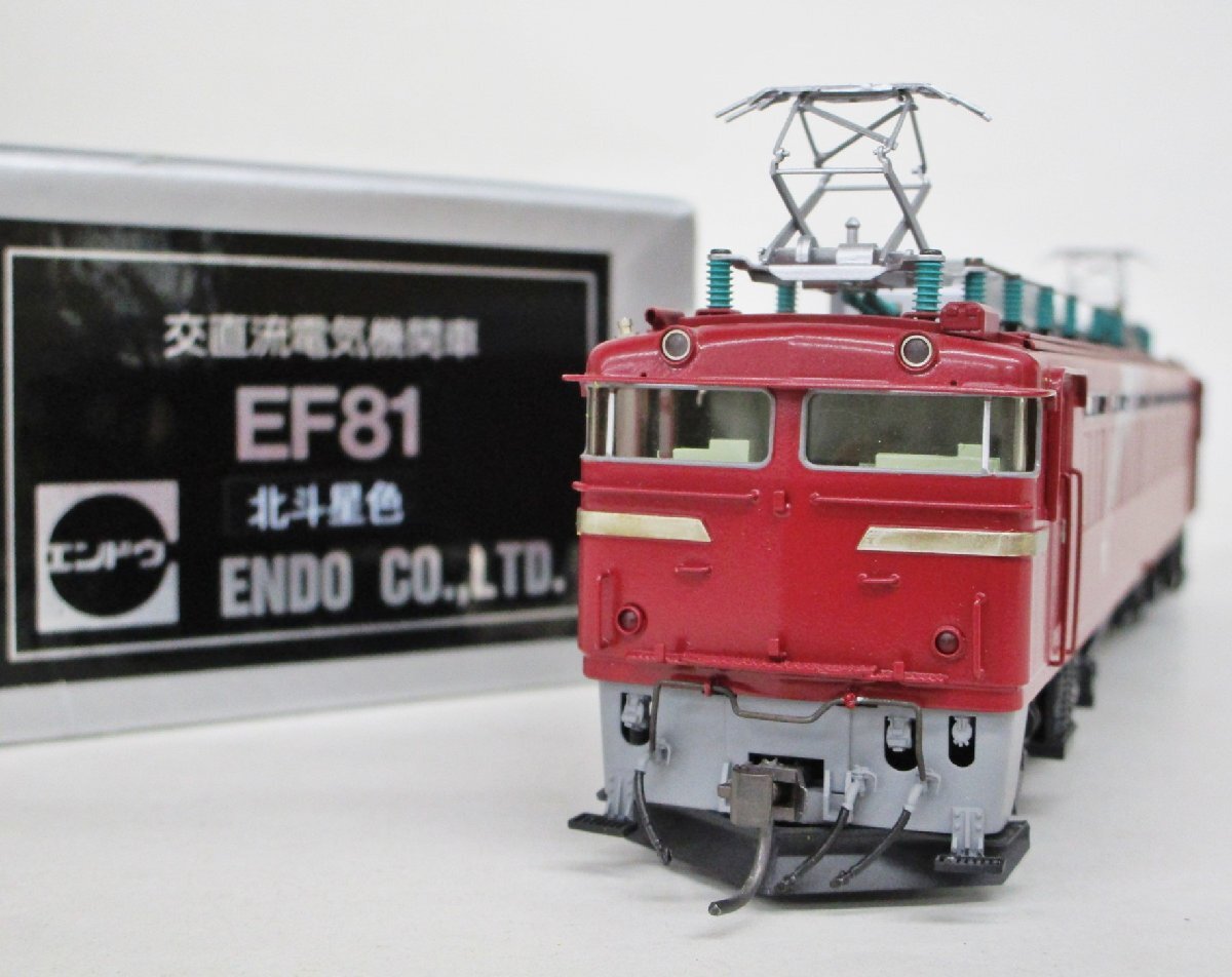 Yahoo!オークション - エンドウ 交直流電気機関車 EF81 北斗星色 1999...