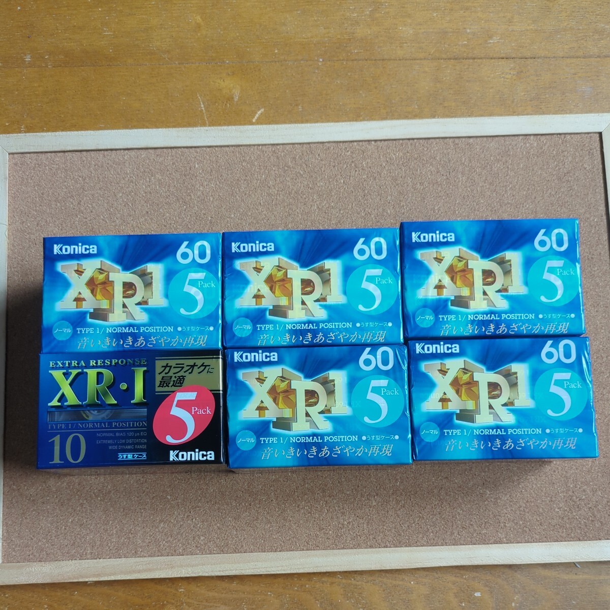 Yahoo!オークション - コニカ カセットテープ XR1 60分25本/XR1 10分5...