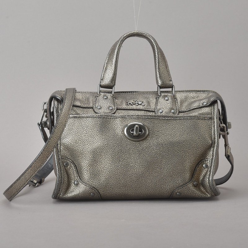 Yahoo!オークション - 未使用 COACH コーチ ライダー24 サッチェル 2WA...