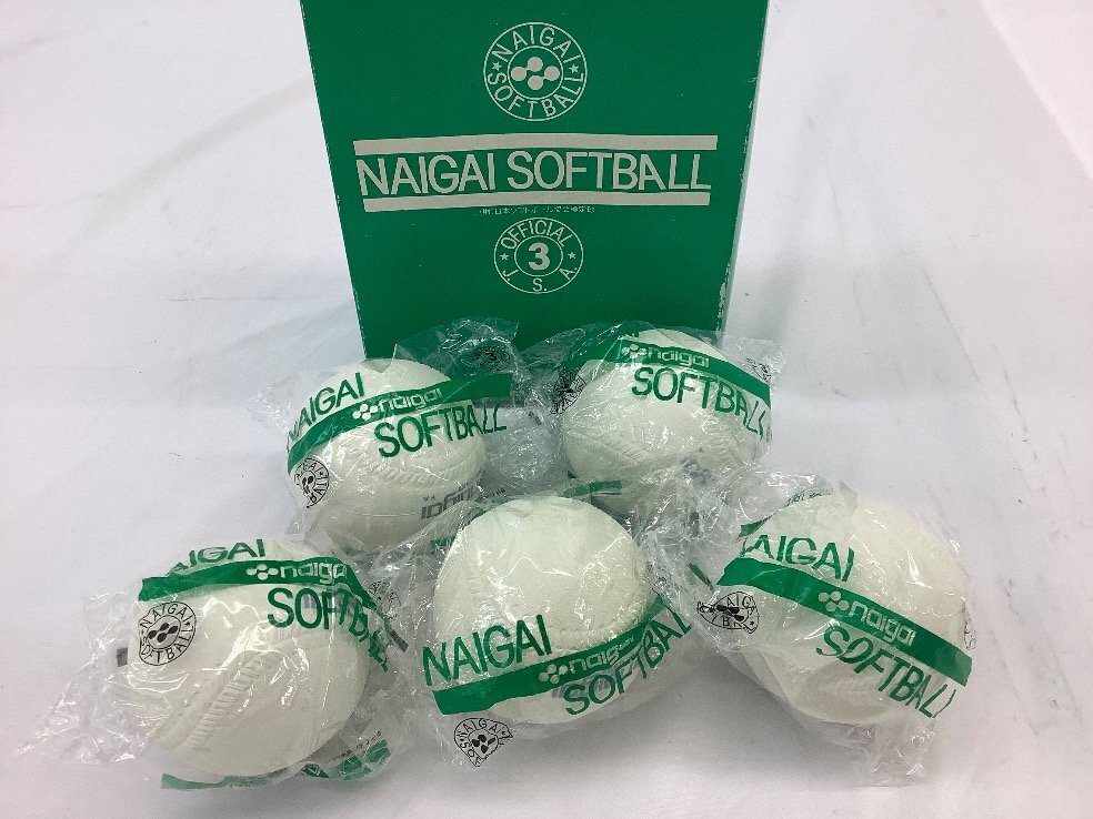 内外ゴム NAIGAI SOFTBALL/ソフトボール/3号 5点まとめ パッケージ破れ有 品 ACB(ボール)｜売買されたオークション情報、yahooの商品情報をアーカイブ公開 ...