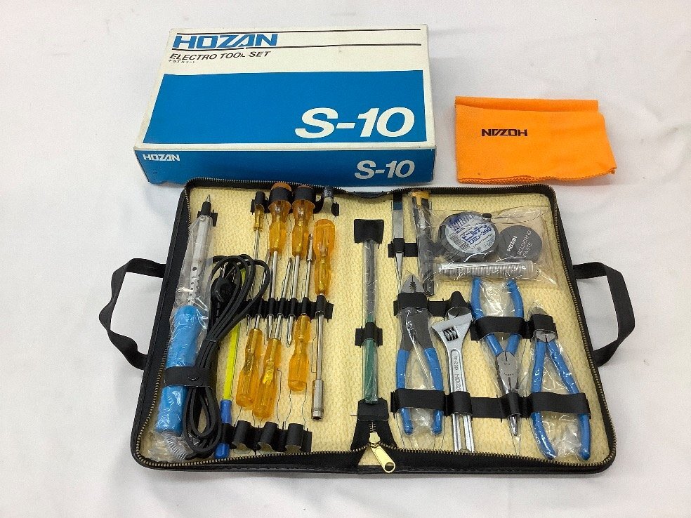 Yahoo!オークション - HOZAN/ホーザン ELECTRO TOOL SET/手提工具セッ...