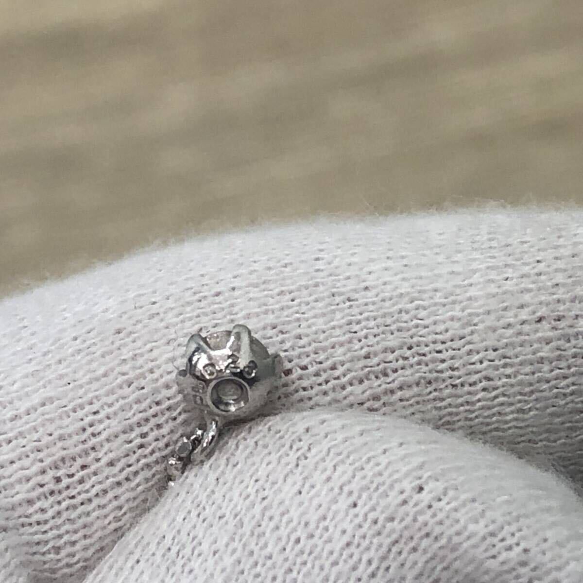 Yahoo!オークション - 【25000円スタート】K18WG ネックレス ダイヤ 0....