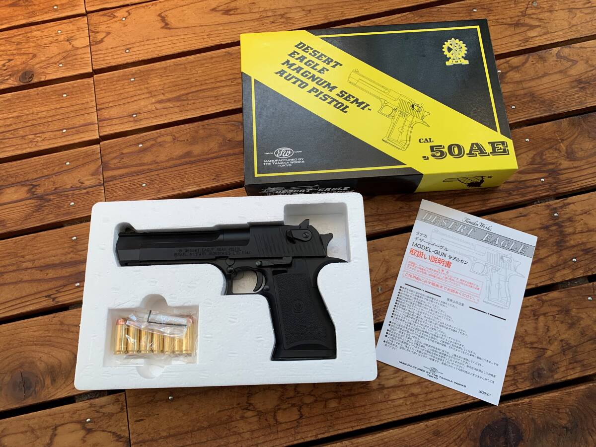 Yahoo!オークション - タナカ デザートイーグル .50AE HW(ヘビーウェイ...