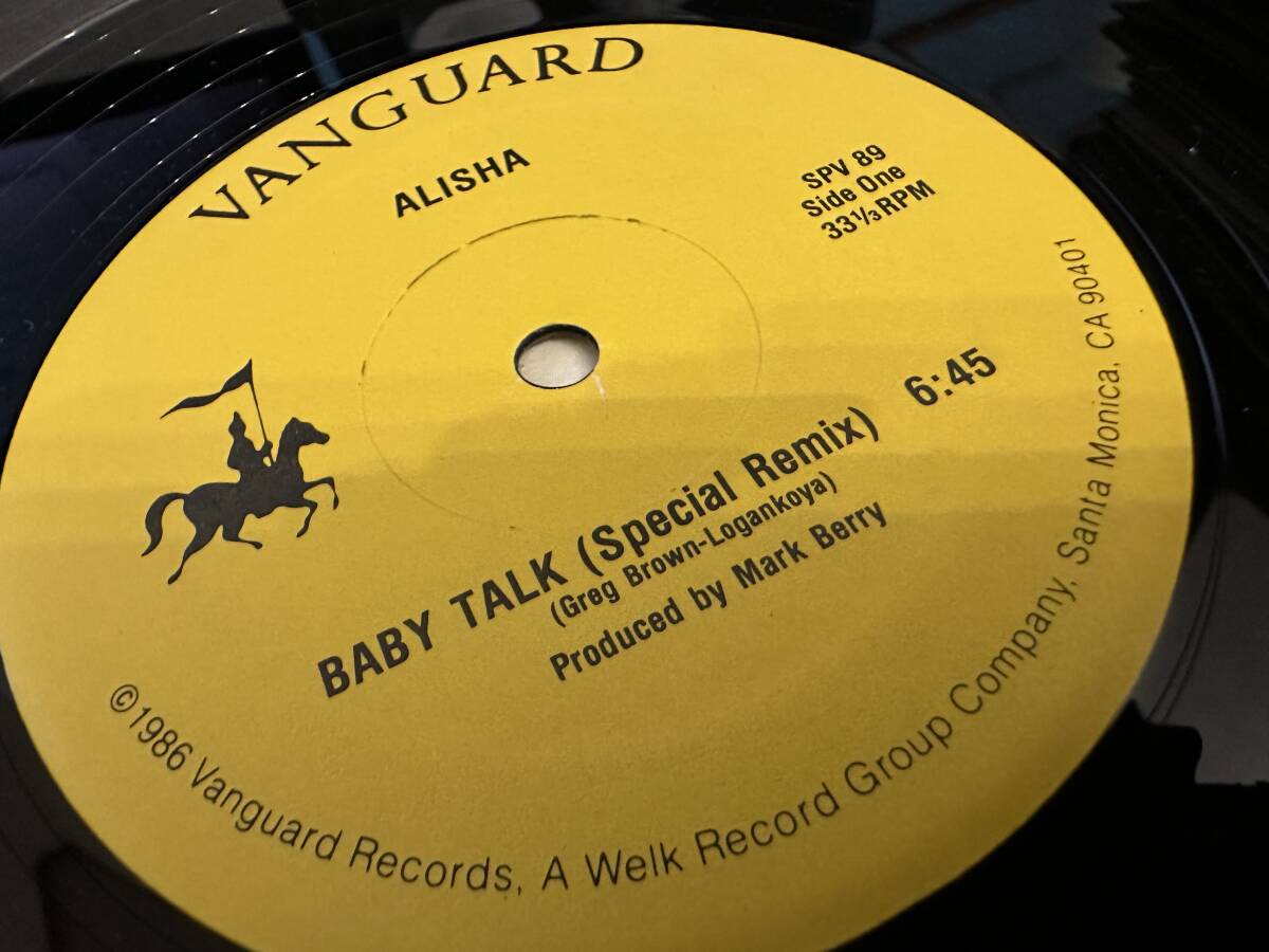 12” Alisha / Baby Talk / シンセ ポップ ディスコ(ディスコ)｜売買されたオークション情報、yahooの商品情報をアーカイブ公開 - オークファン（aucfan.com）