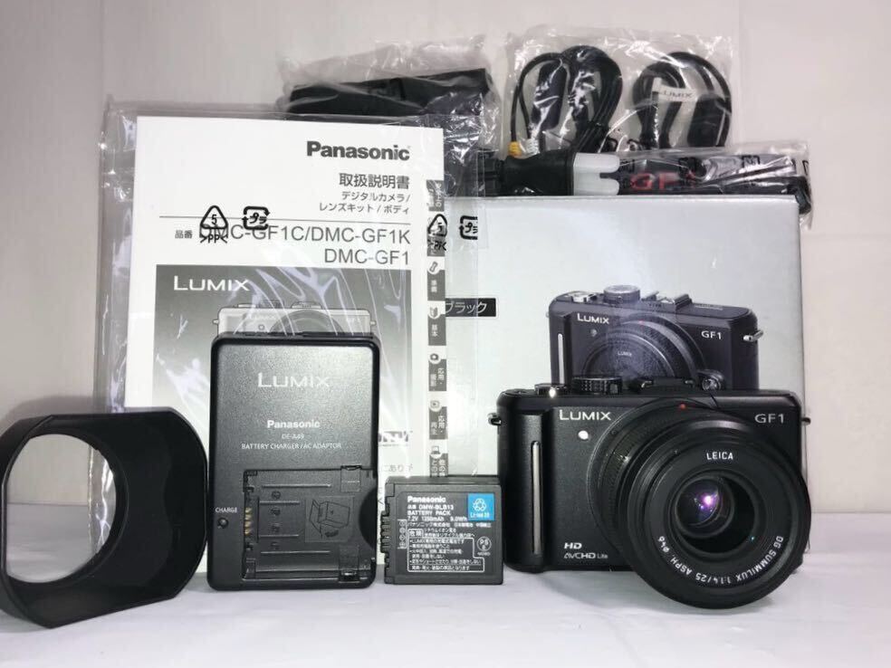 Yahoo!オークション - Panasonic LUMIX DMC-GF1 ルミックス ミラーレス...