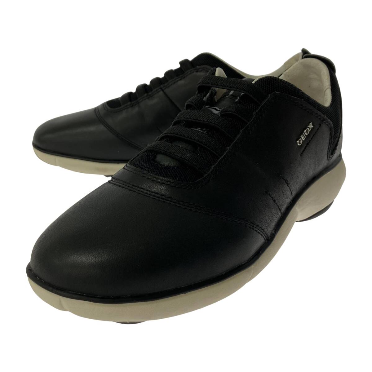 Yahoo!オークション - GEOX ジェオックス スニーカー sizeUK2/ブラック...