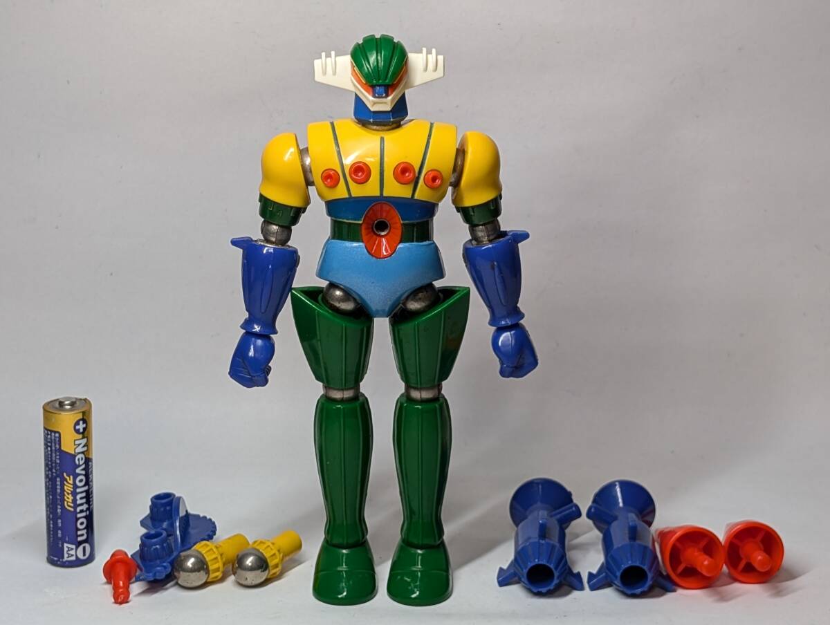 タカラ マグネモシリーズ マグネロボット 鋼鉄ジーグ 超合金 当時物 パンチ ドリル 砲台 ジョイント スピンストーム付属 3751(超合金)｜売買されたオークション情報、yahooの商品情報 ...