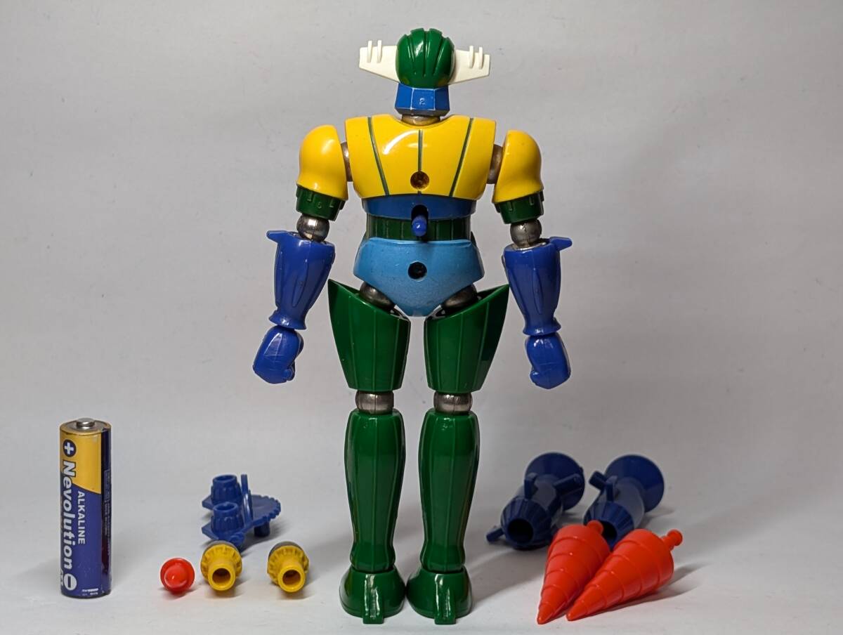 タカラ マグネモシリーズ マグネロボット 鋼鉄ジーグ 超合金 当時物 パンチ ドリル 砲台 ジョイント スピンストーム付属 3751(超合金)｜売買されたオークション情報、yahooの商品情報 ...