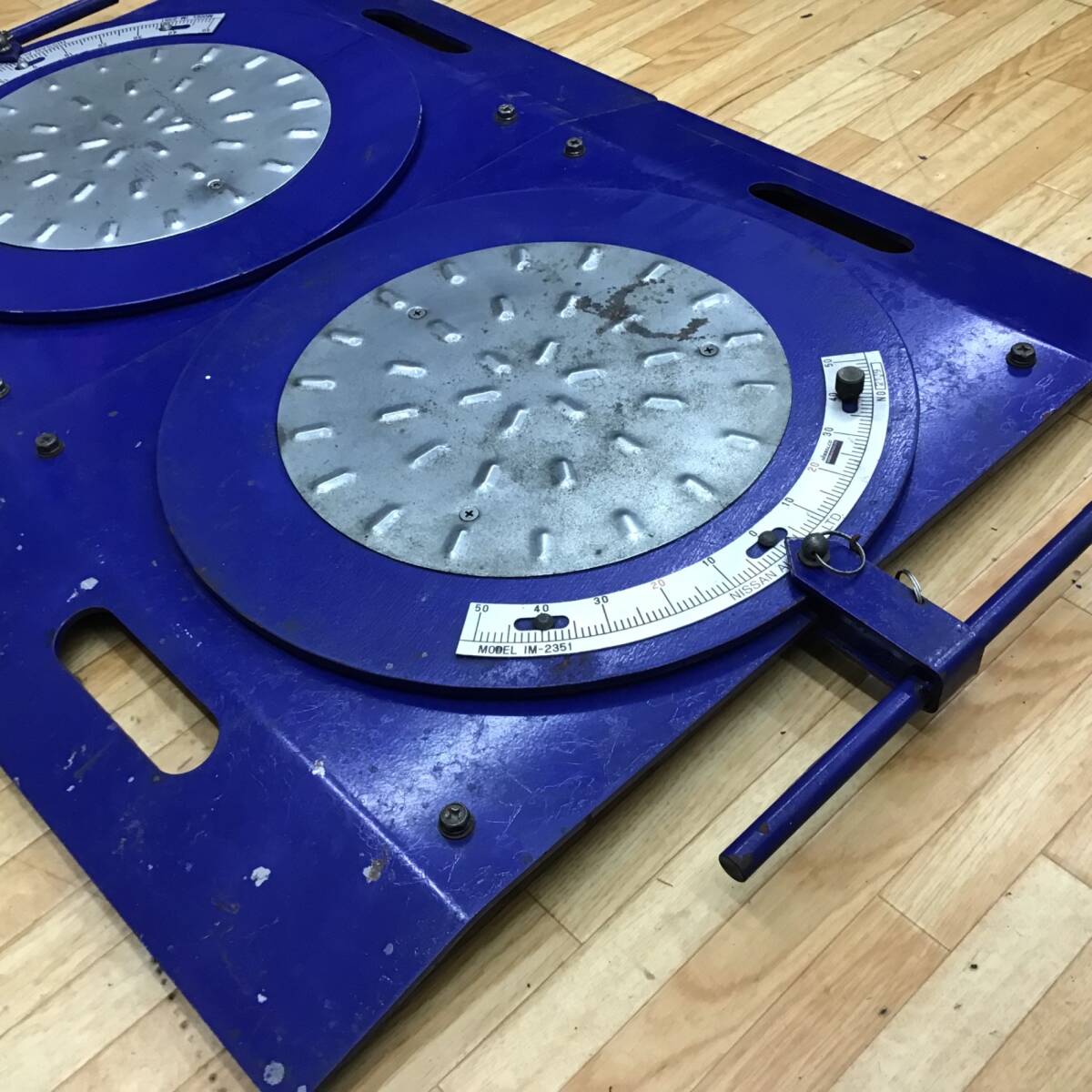 Yahoo!オークション - ニッサルコ ターニングラジアスゲージ IM-2351